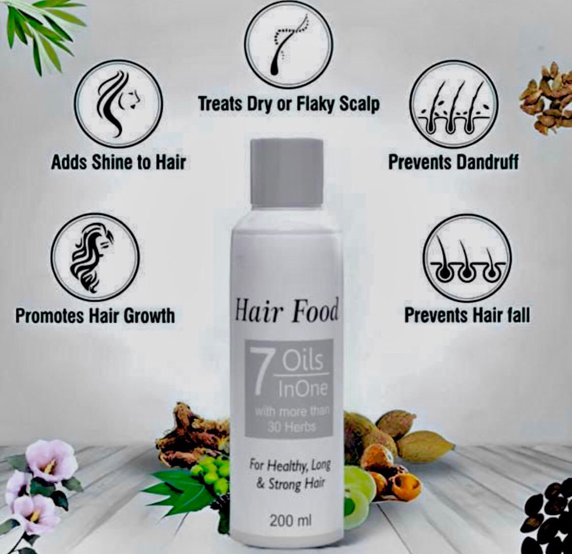Hair Food Oil - Desi Swagz - Beauty, Kids, and Lifestyle Essentials